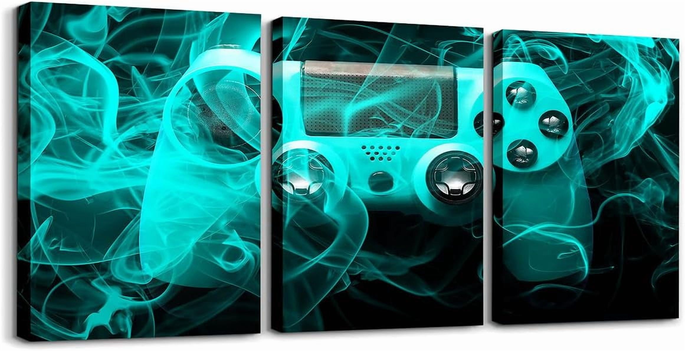 Hieng Boys Gamer Canvas Wall Hieng for Boys Gamer Canvas Gaming Picture ...
