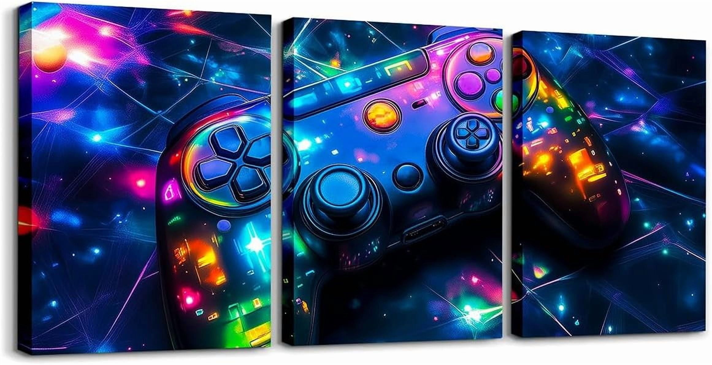 Hieng Gamer Wall Painting Posters and Prints Gaming Picture Wall Decor ...