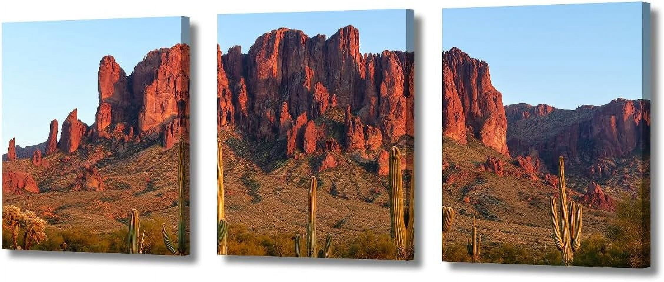 Hieng Home Decorations for Living Room Sonoran Desert Landscape at ...