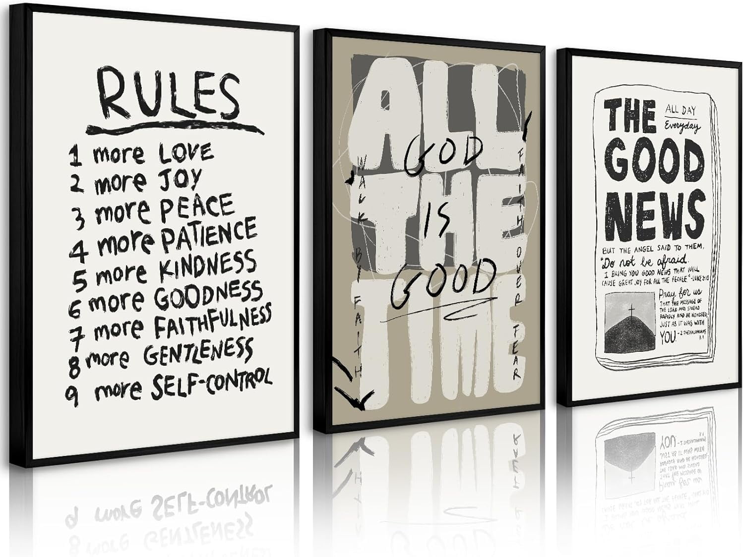 Hieng Jesus Leaves The 99 Sheep Wall Art The Lost Sheep Wall Decor ...