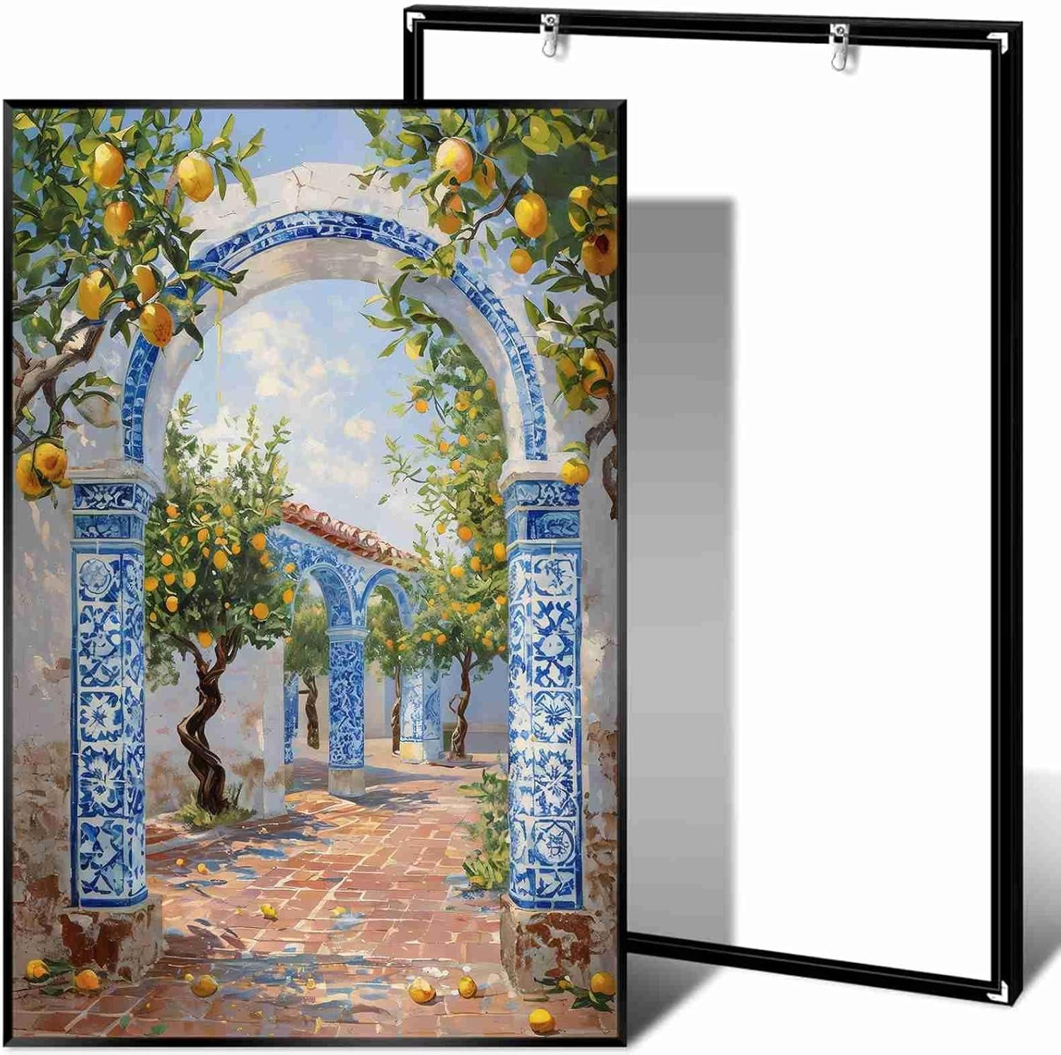 Hieng The third of a set of three Mexican Wall Art Colorful Mexican ...