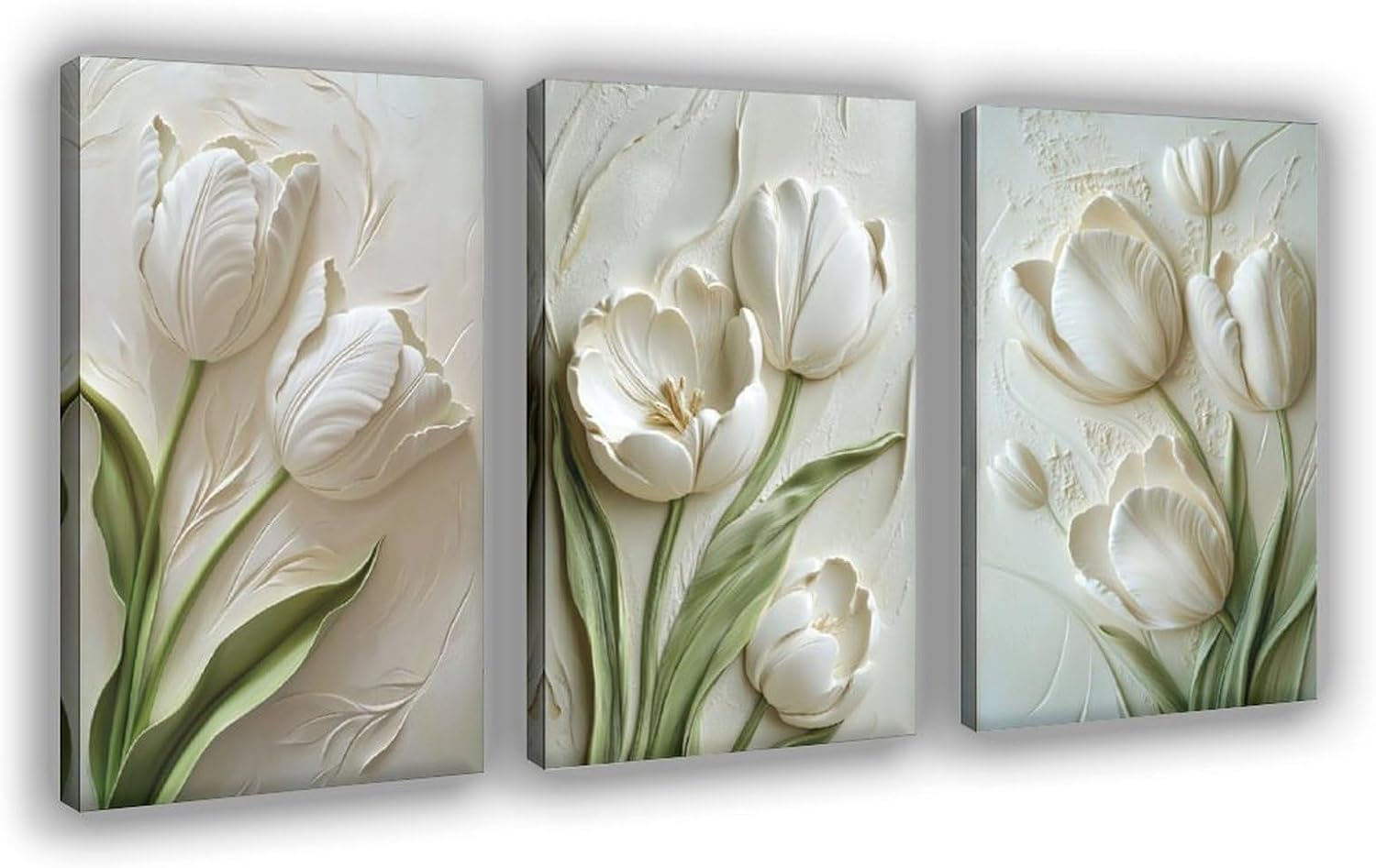 Hieng Wall Art Lucky Clover Canvas Wall Art Poster Natural Plants ...