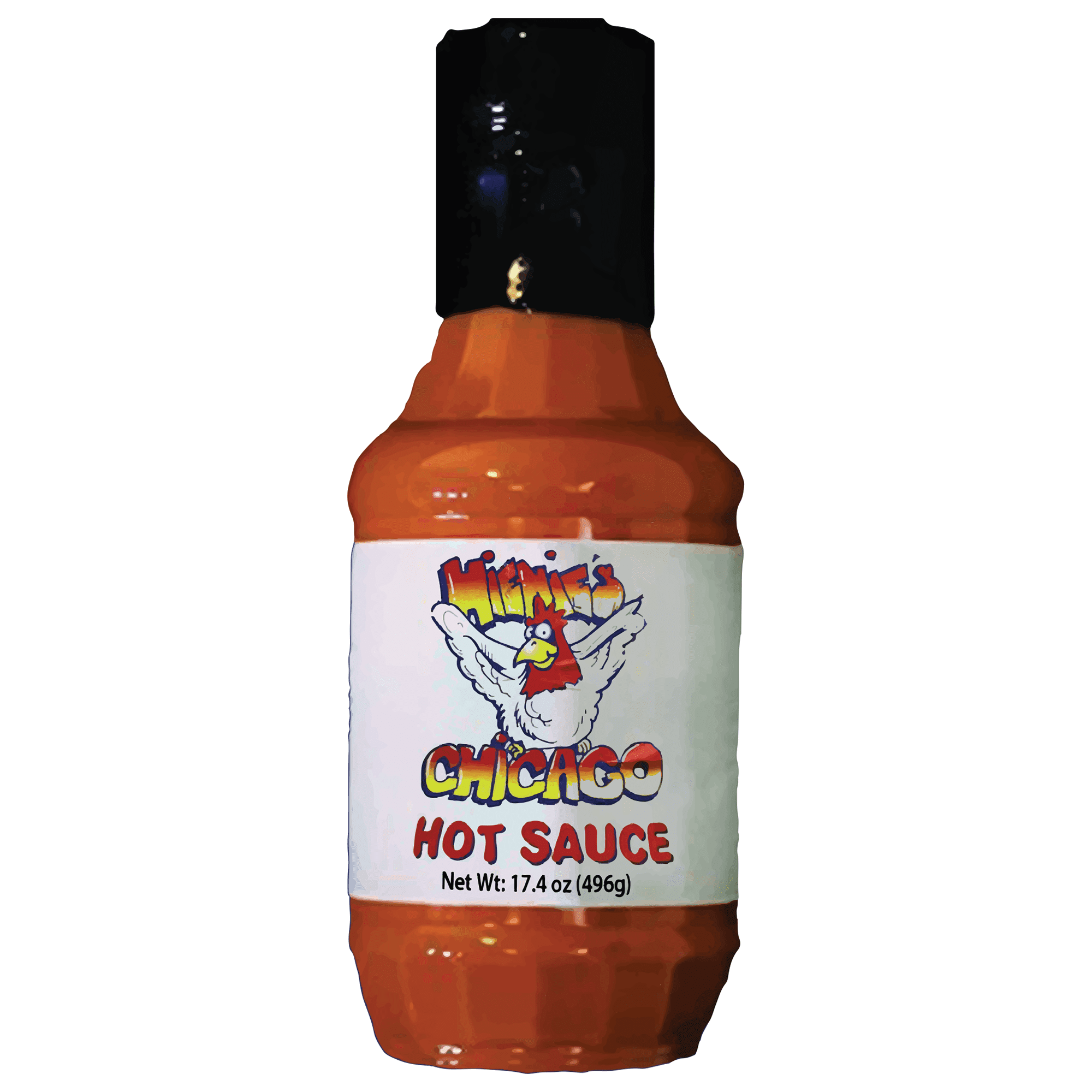 Hienie's Hot Sauce, 1 Pint Bottle, Original Chicago Style, Glowing ...