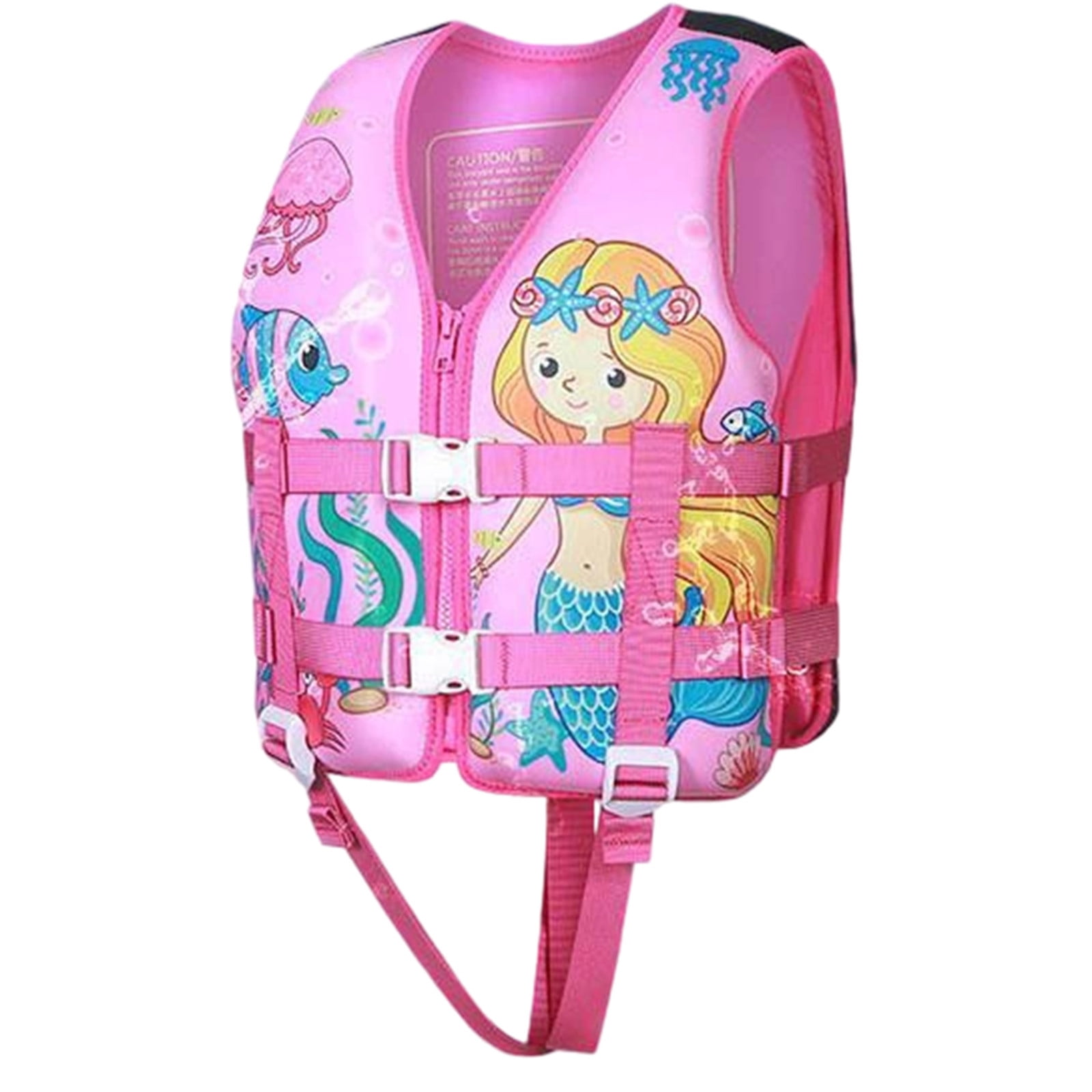 Hienoo Girls Swimwear Life Vest Bathing Suit Buoyancy Swimsuit for ...
