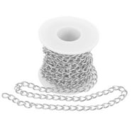 ALEXCRAFT 16.4Feet Gold Plated Brass Curb Chain Twisted Chunky Link ...