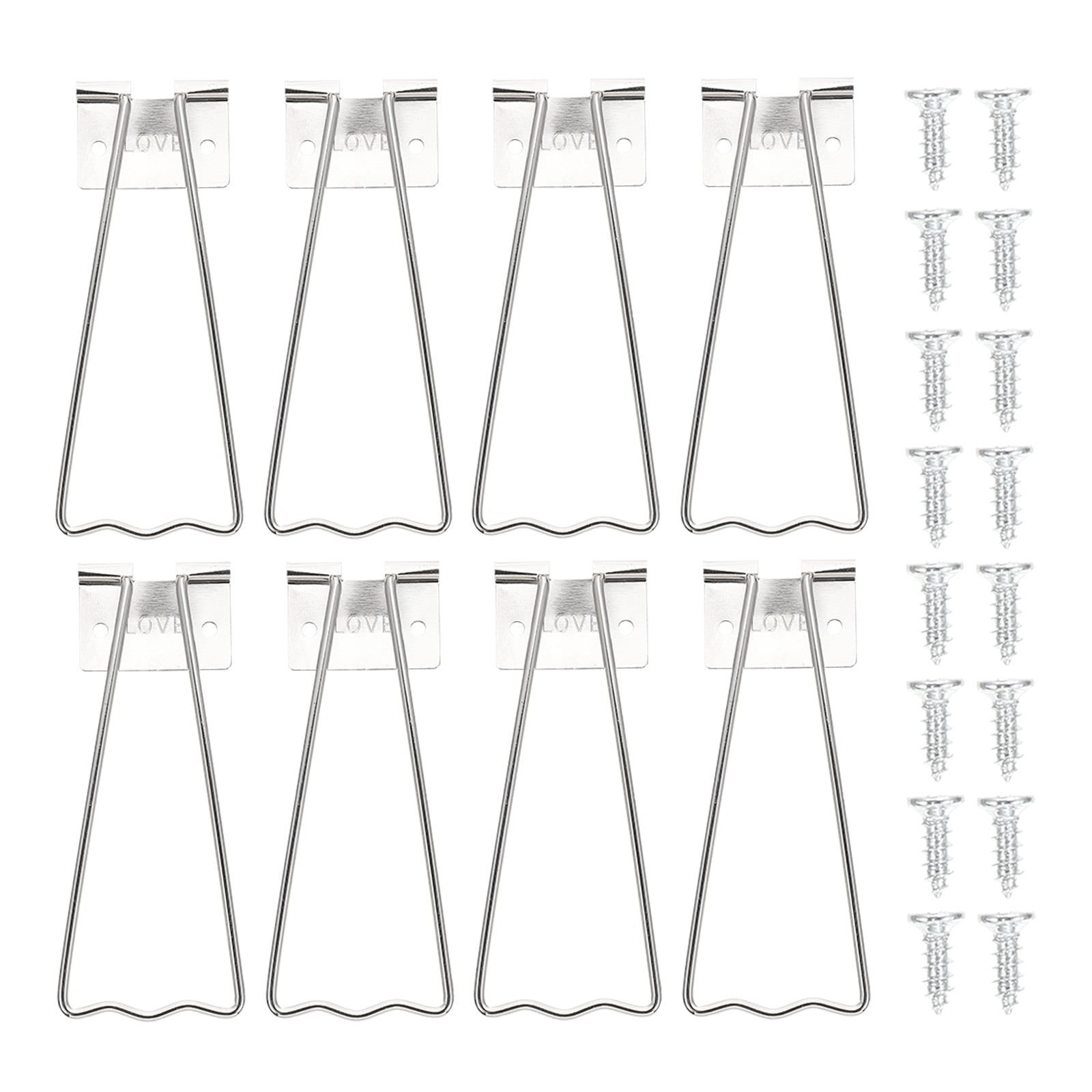 CTIRCHIU Hieromout 1 Set Iron Photo Frame Back Stand Support Easel ...