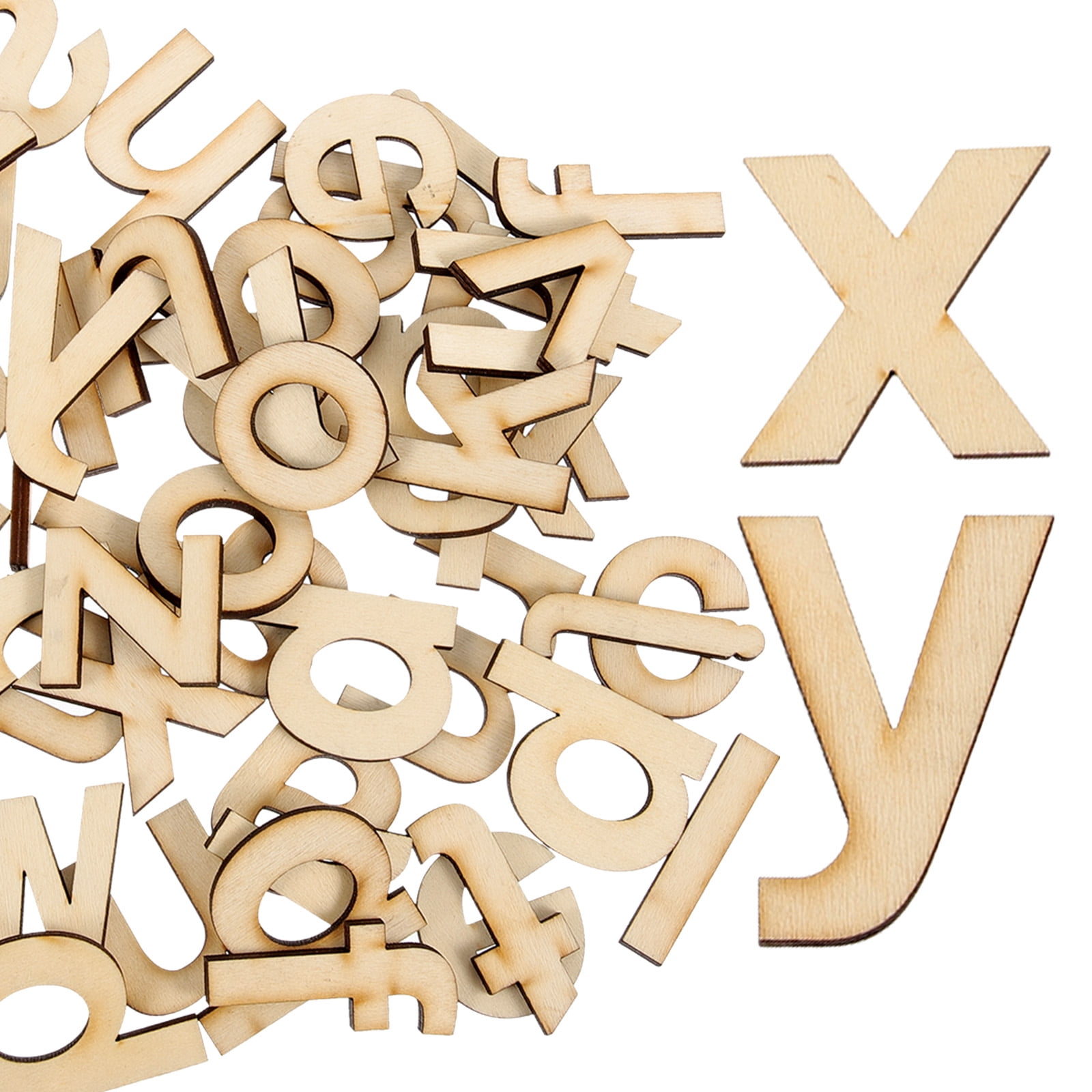 Hieromout 1 Set of Children Wooden Alphabet Graffiti Letter Sign ...