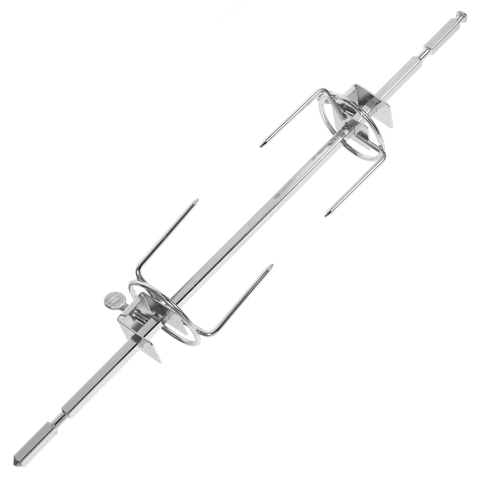 CTIRCHIU Kitchen Rotating Chicken Forks Stainless Steel 1 Set Silver ...