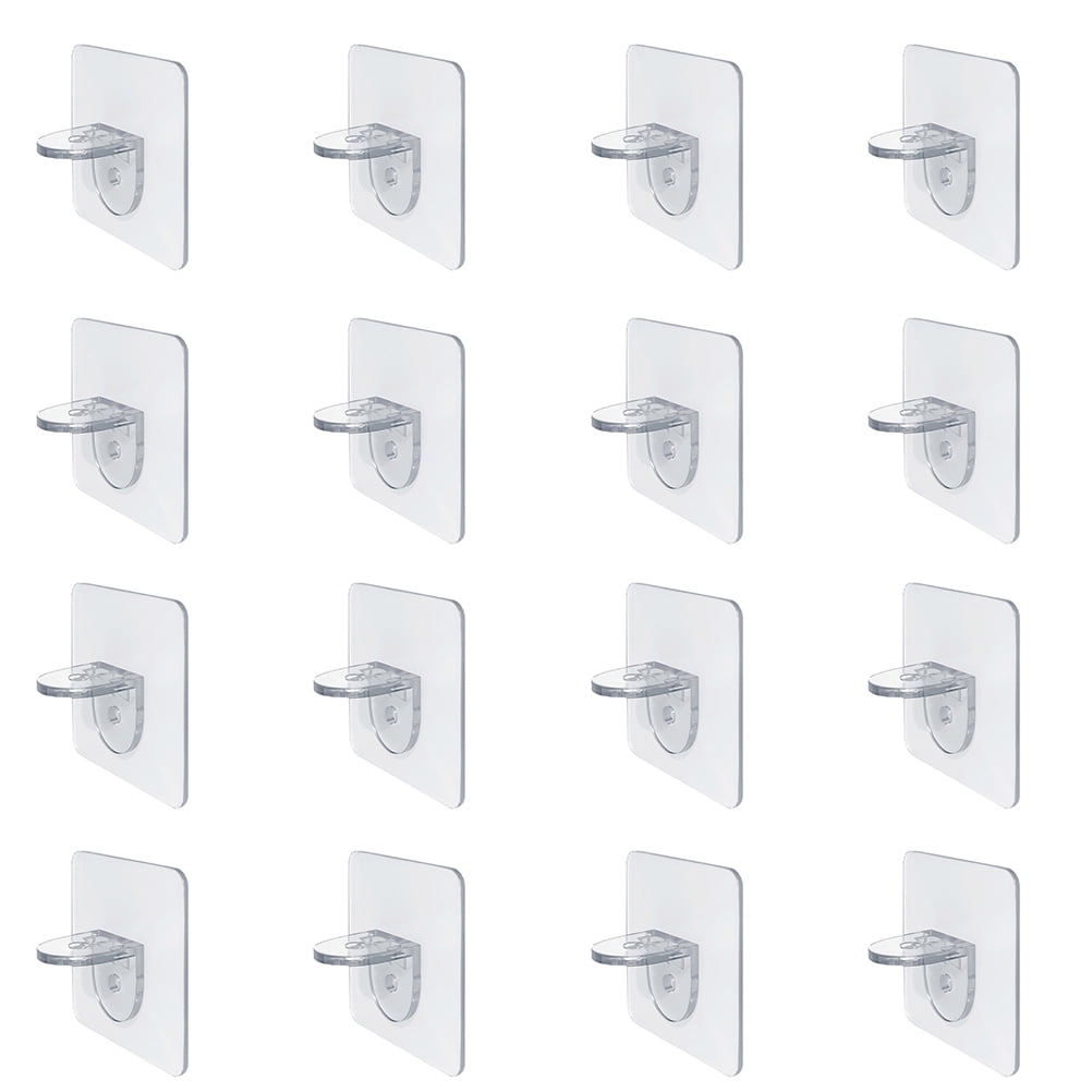 CTIRCHIU Strong Stickiness 16Pack Acrylic Compact Size Support Pegs for ...