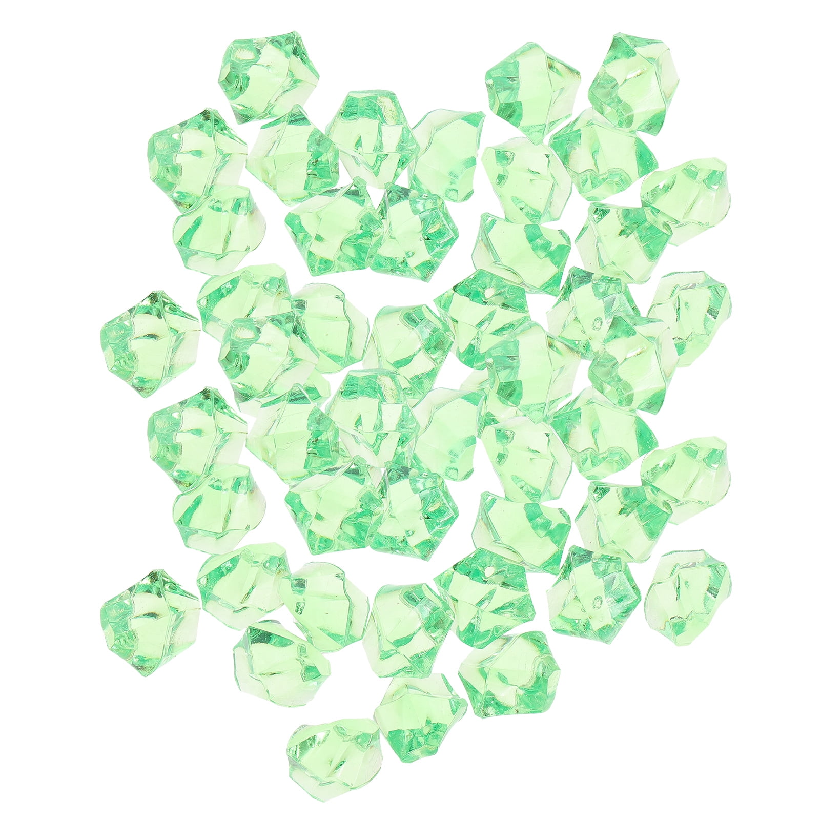 Hieromout 500pcs Fake Ice Cubes Simulation Ice Cubes Ice Crushed Rocks ...