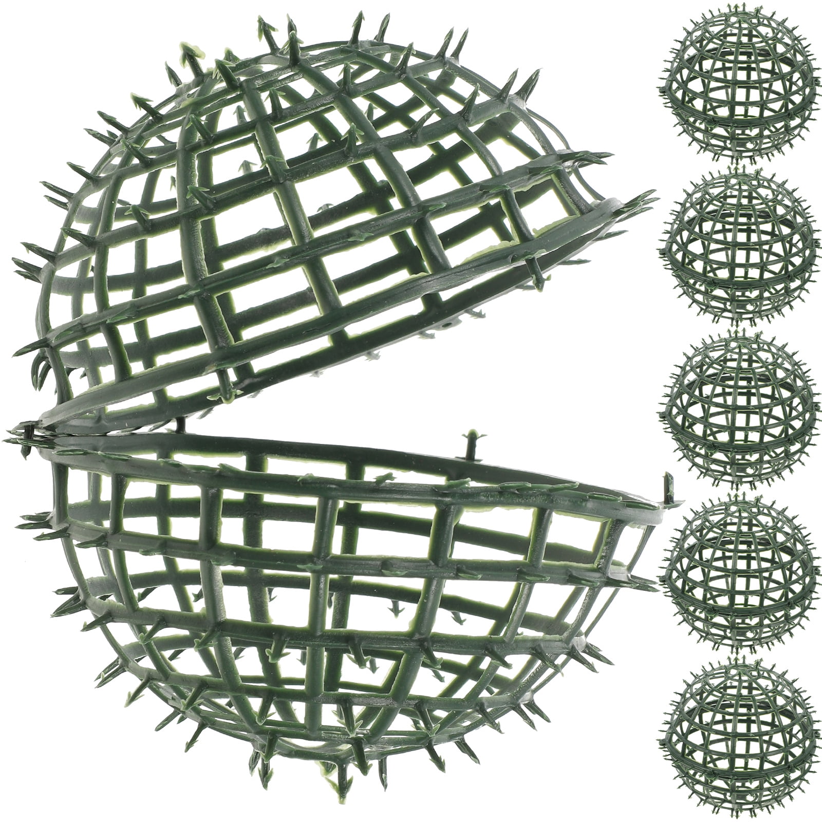 Hieromout 6pcs Boxwood Topiary Ball Frame Topiary Plants Round Frame ...