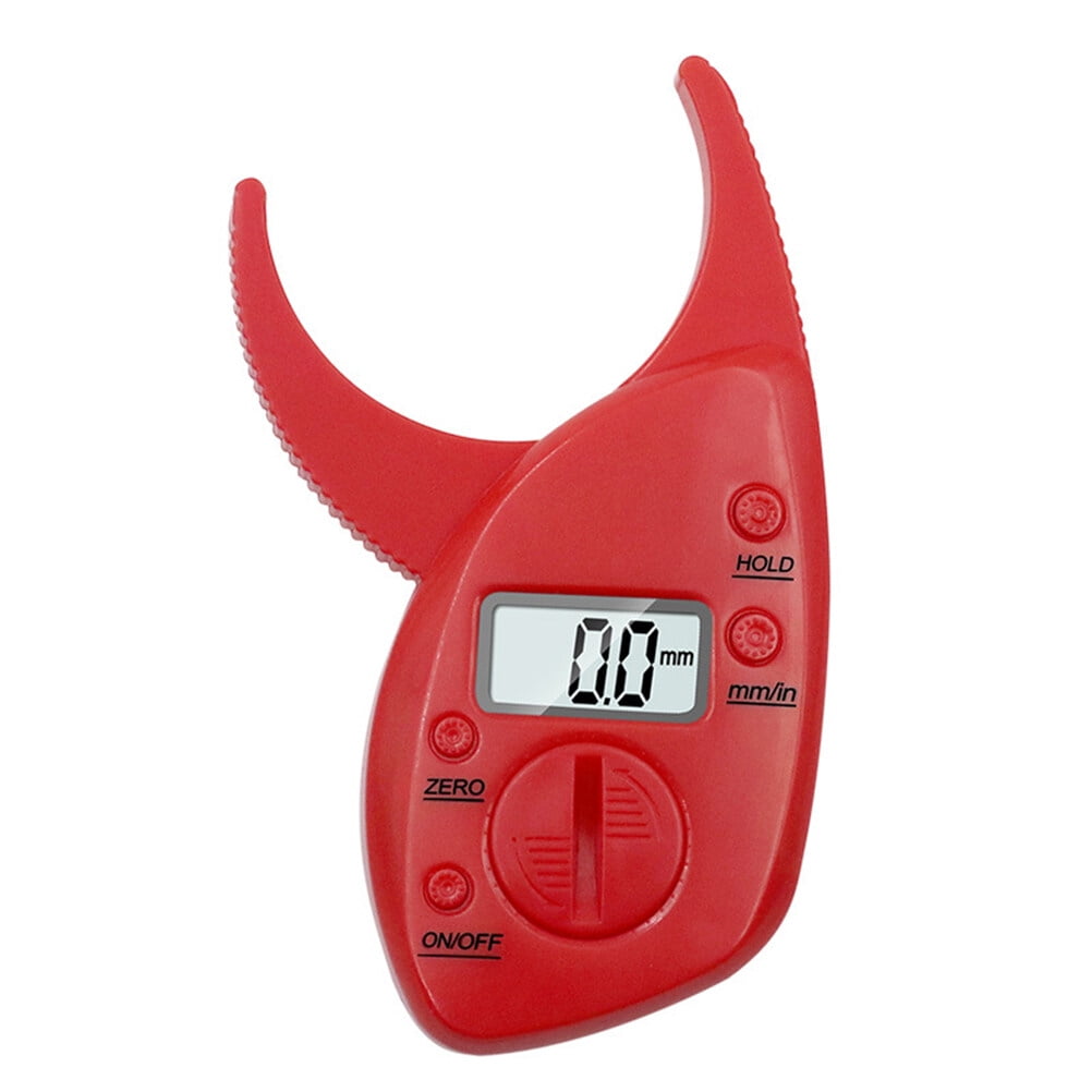 Hieromout Caliper, Portable Digital LCD Fat Tester Skin Fold Test ...