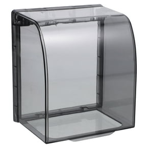 Black Weatherproof Outlet Cover