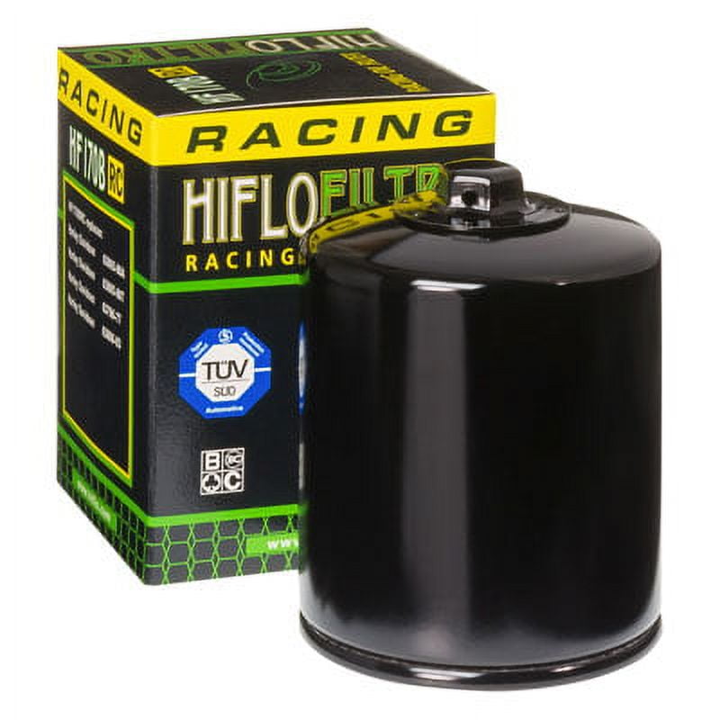 Hiflo Premium Oil Filter Black Race Filter Compatible With Harley ...