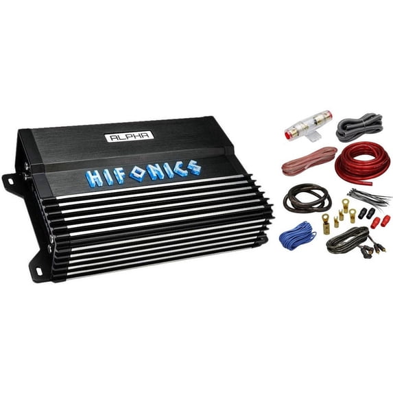 Hifonics A1200.4D 1200 Watt 4-Channel Class-D Compact Car Audio ...