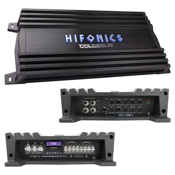 Hifonics COLOSSUS Classic HCC-1700.4 1700 Watt Four Channel Amplifier ...
