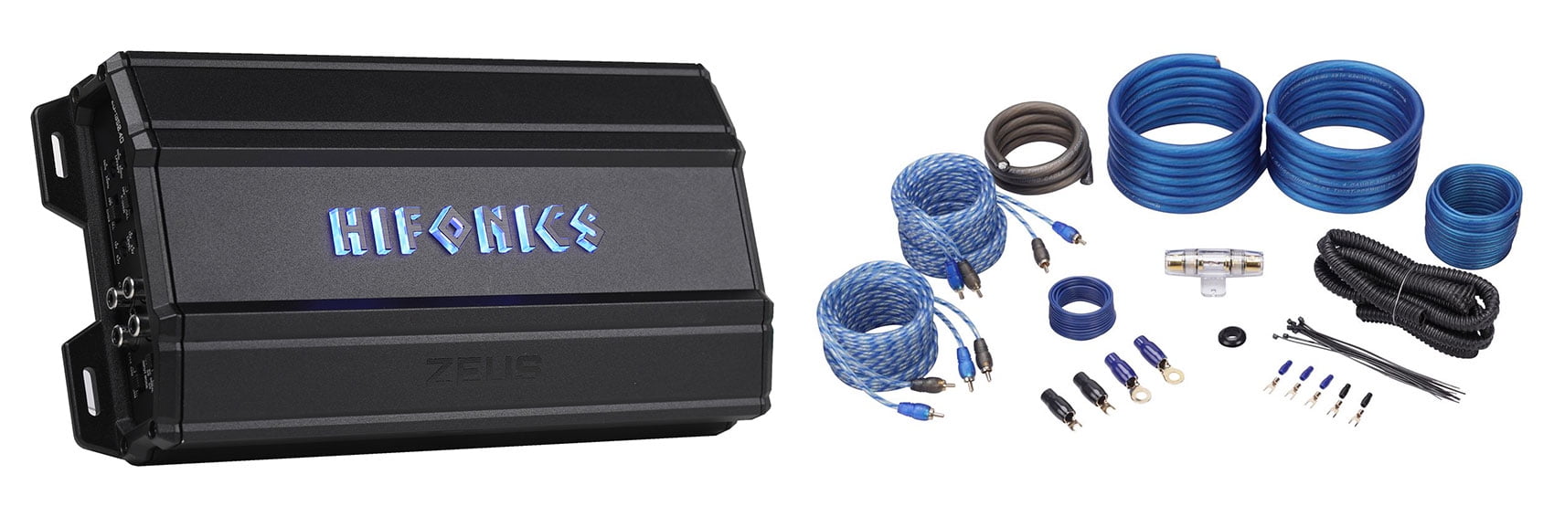 Hifonics ZD-1350.4D 1350 Watt 4-Channel Car Audio Amplifier Class-D+Amp ...
