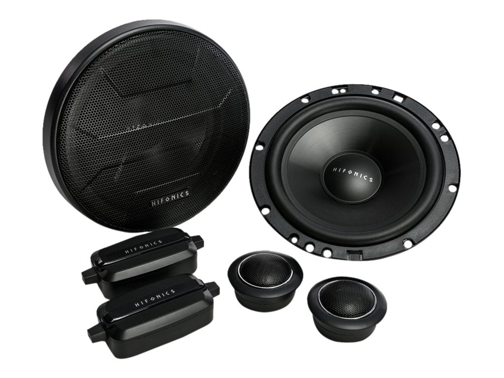 Hifonics Zeus 6.5" 2 Way Car Audio 400W Component Speaker System Pair ...