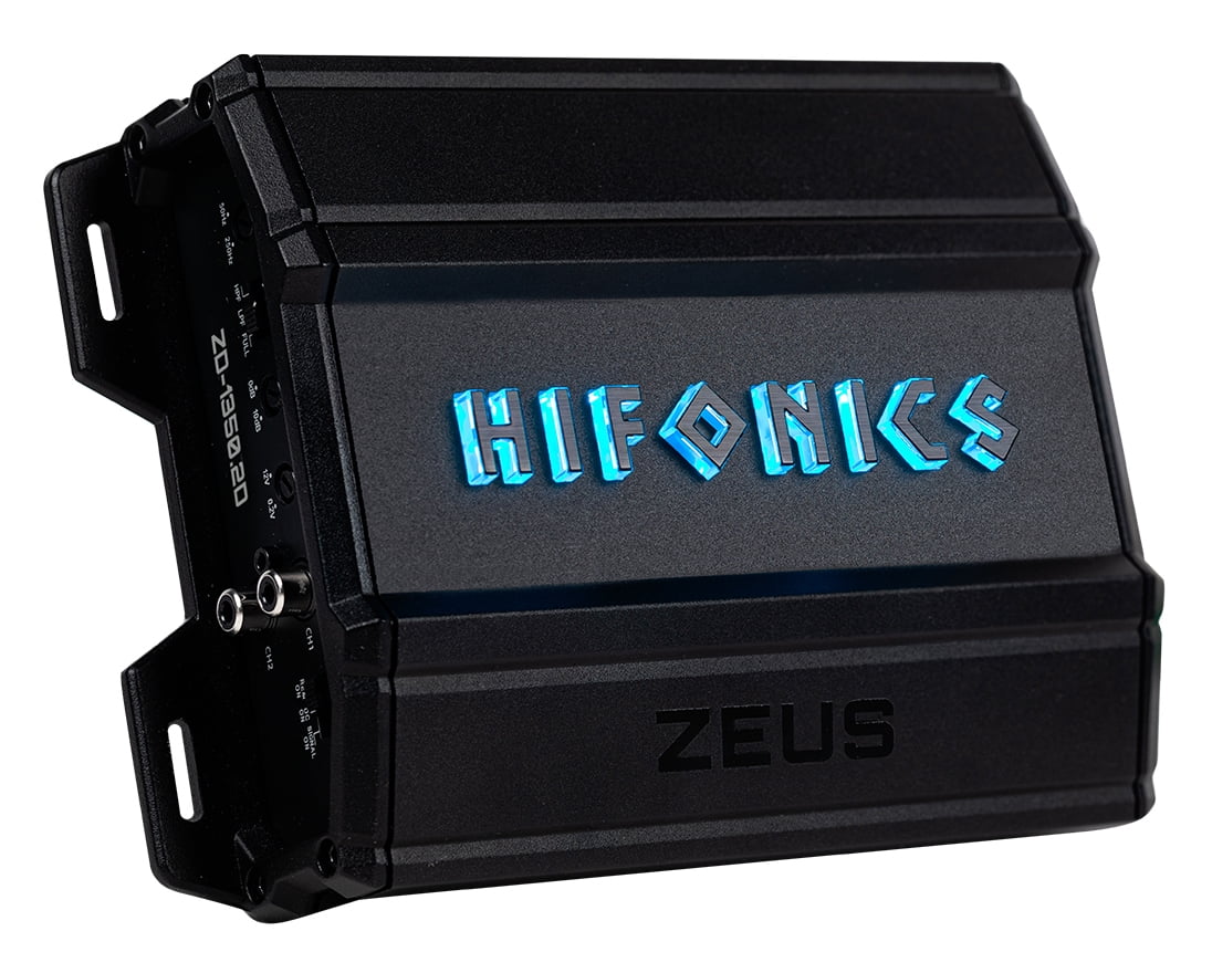 Hifonics Zeus Delta 1,350 Watt 2 Channel Mobile Car Amplifier, ZD-1350 ...