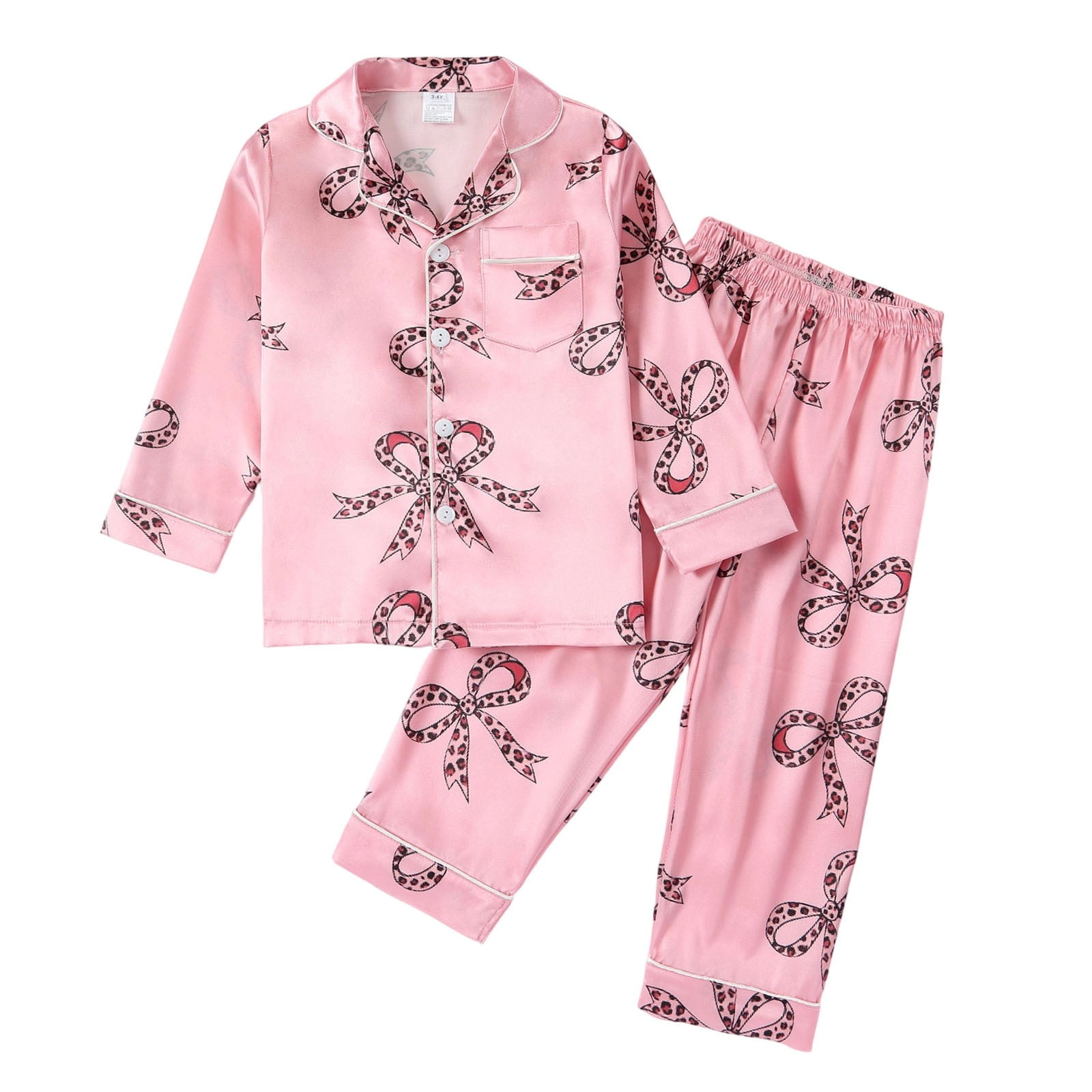 Hifoo Child Girls Outfit Sets 67 Print Long Sleeve O-Neck Tshirts Tops ...