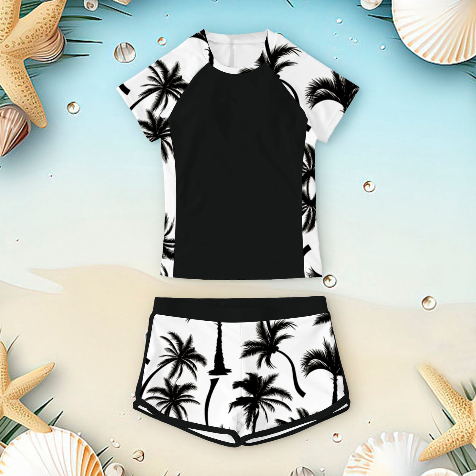 Hifoo Child Girls Two Piece Swimwear Sets Summer Beach Pool Outfit ...