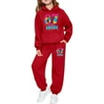 Hifoo Child Outfit Sets Sweatsuit Tracksuits Cozy Unisex Kids Hoodie ...