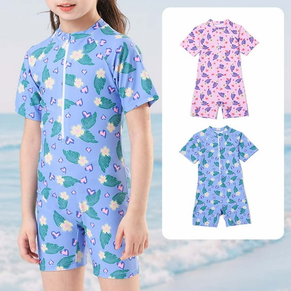 Hifoo Child Swimwear Girls Competitive Swimsuit Swimming Kids & Youth ...