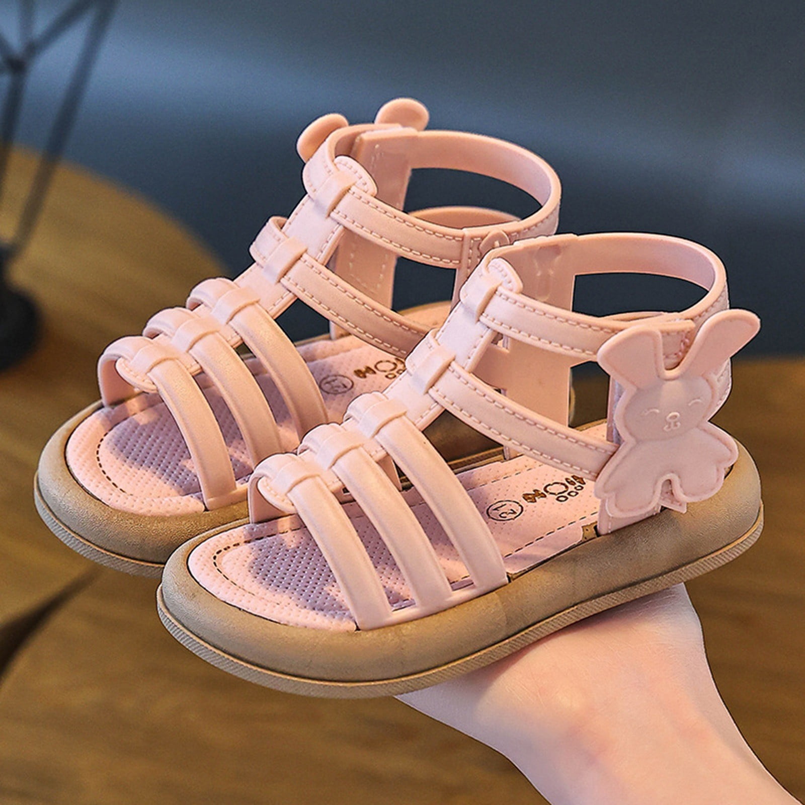 Hifoo Children Fashion Soft Soled Sports Shoes Open Toed Roman High Top ...