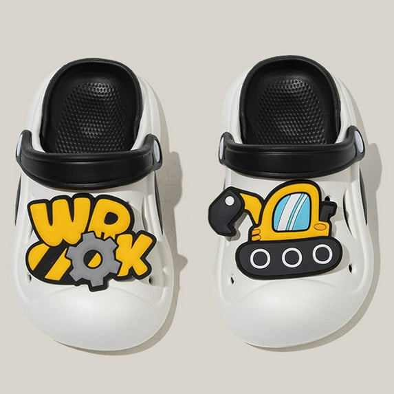 Hifoo Children Shoes Summer New EVA Outer Wear Cartoon Cute Baby Toe ...