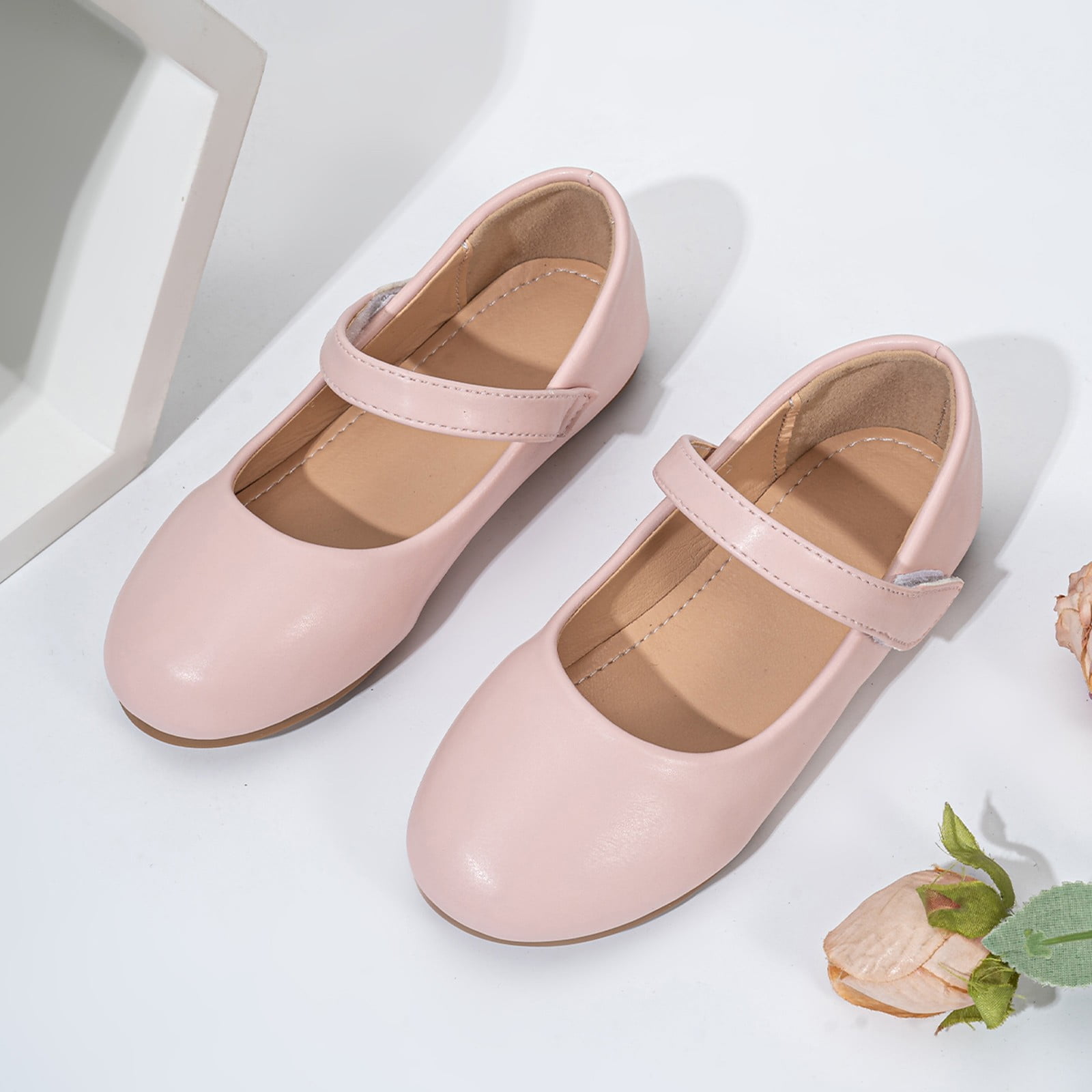 Hifoo Girls Dress Shoes Mary Jane Low Shoes Ballerinas Children ...
