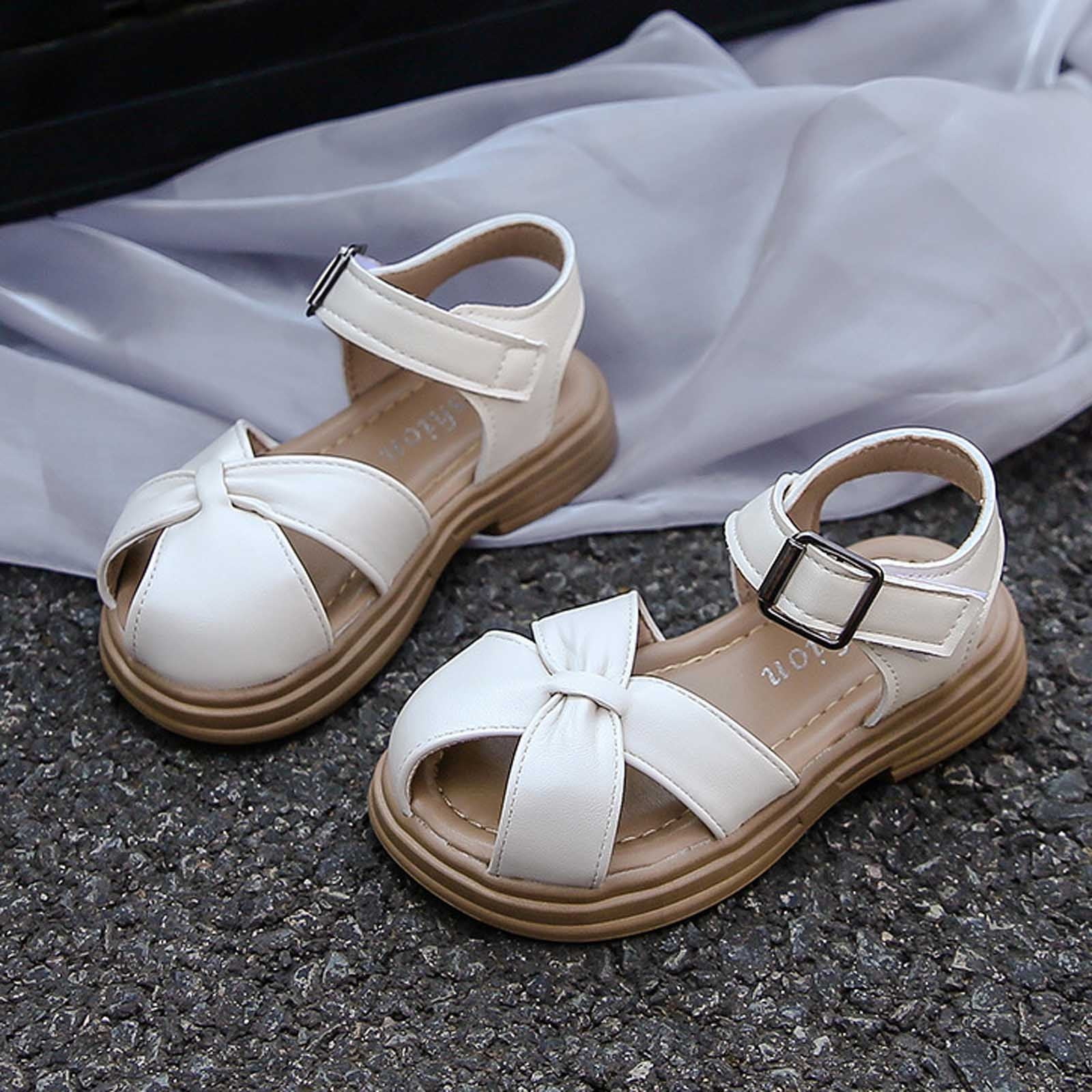 Hifoo Girls Sandals Open Toe Patchwork Everyday Wear Breathable ...