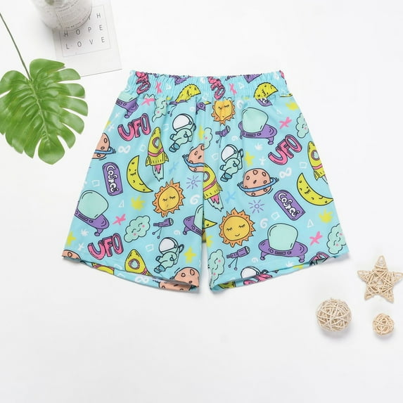 Hifoo Kids Swimwear Beach Shorts Boys Quick Drying Hot Spring Beach ...