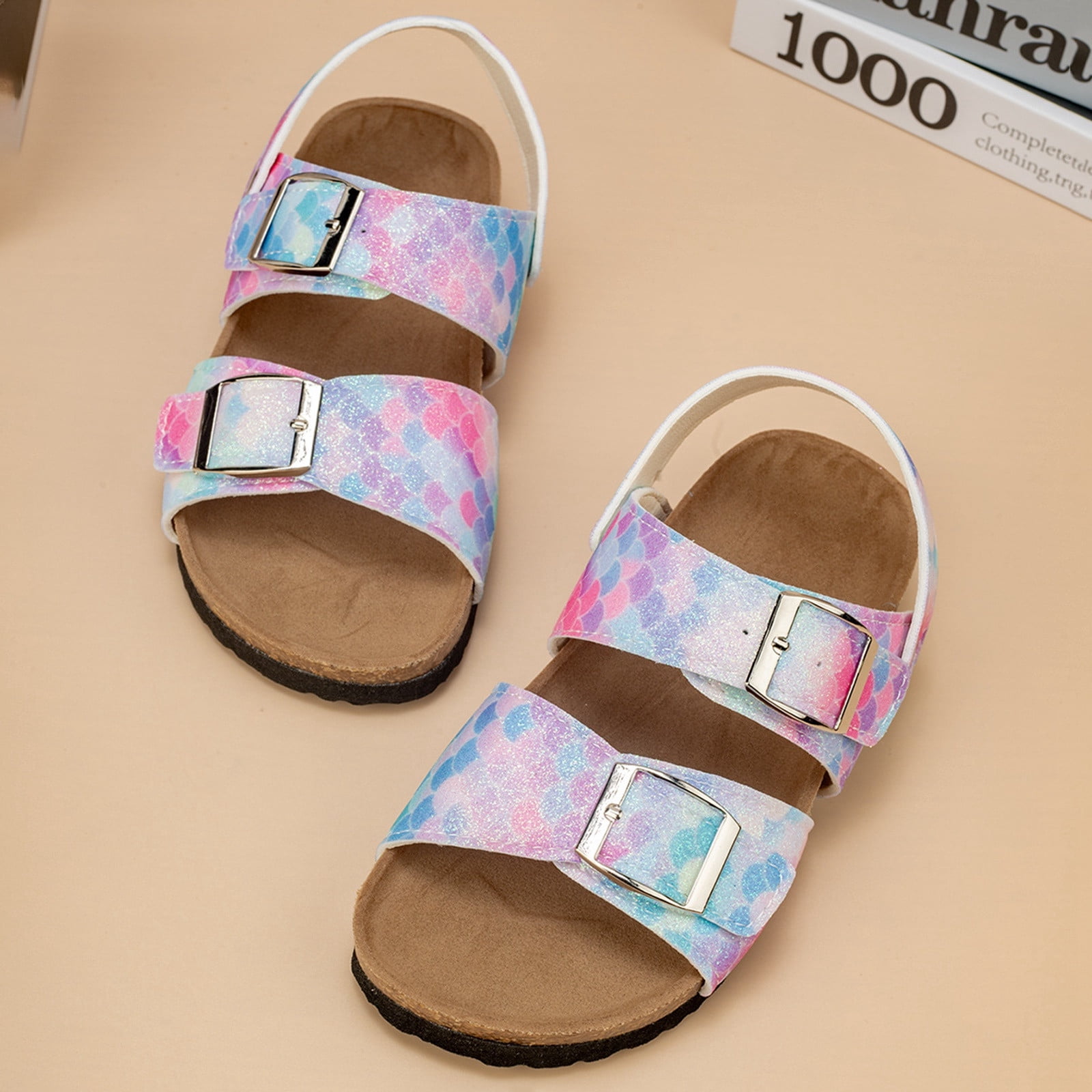Hifoo Summer Girls Large Sized Casual Two Way Wear Flip Flops With ...