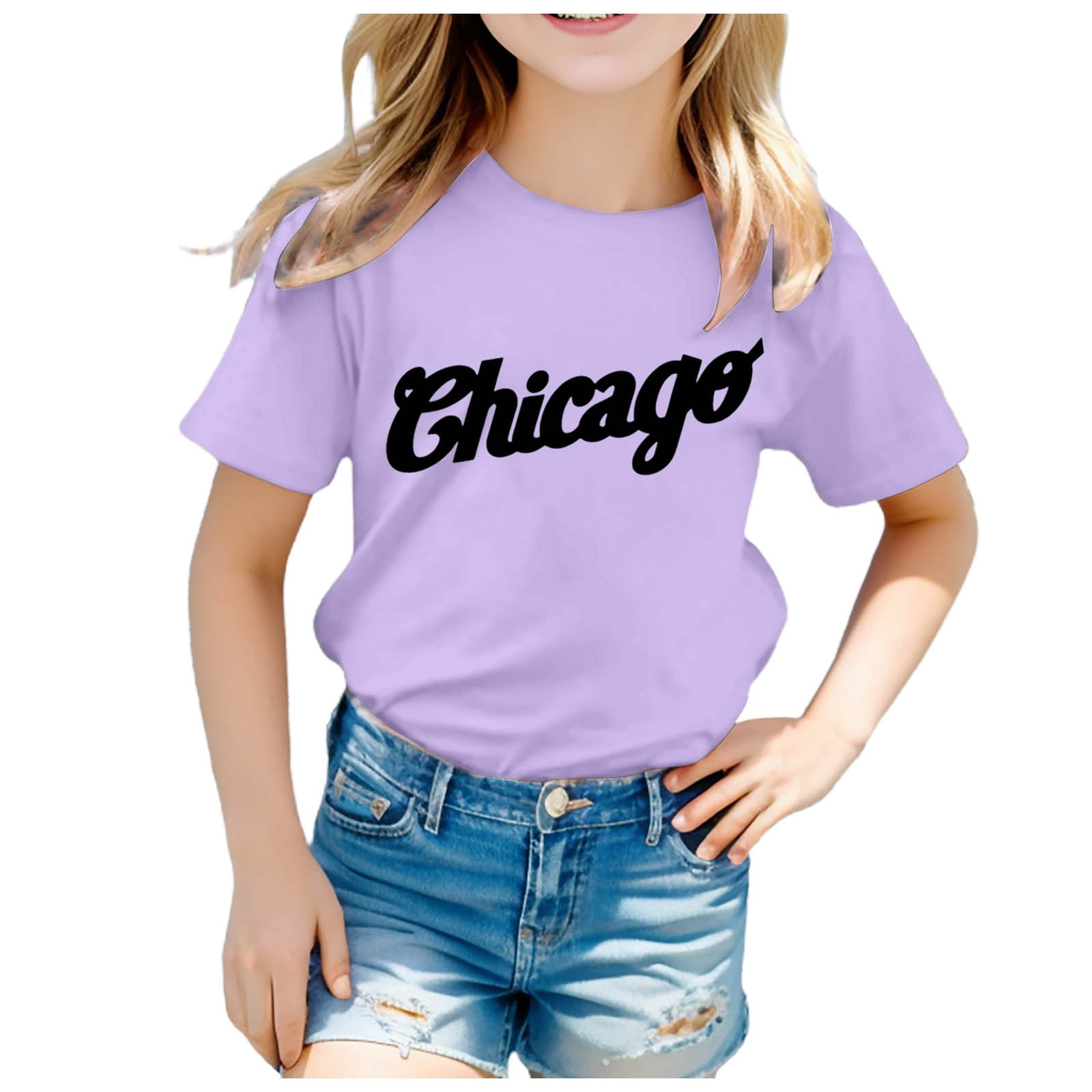 Hifoo Toddler Children T-shirts City Place Name Theme Printed T Shirt Boys Girls Casual ...