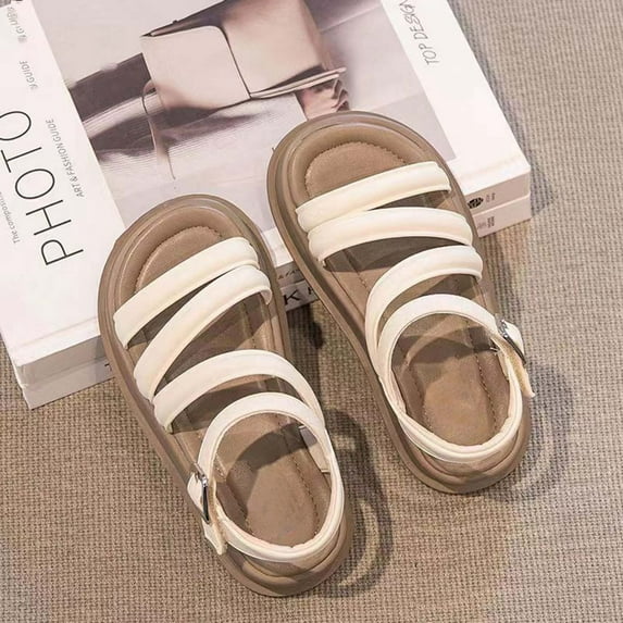 Hifoo Trendy Girls Sandals Open Toe Patchwork For Daily Casual And ...