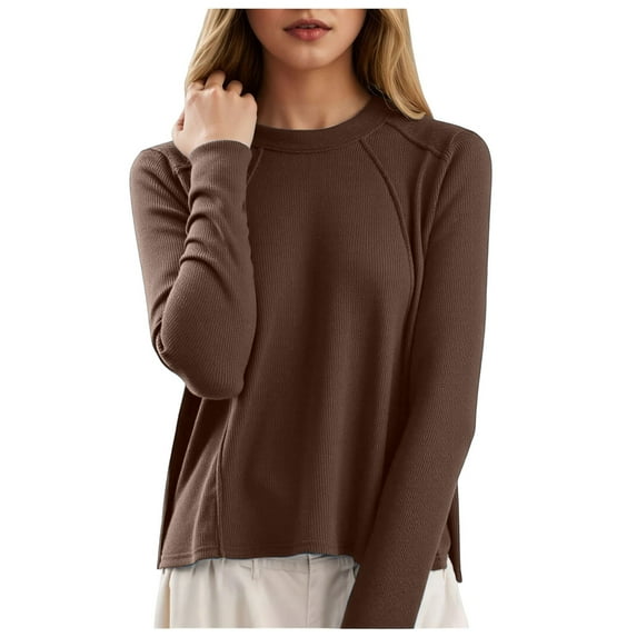 Hifoo Women Undershirts Base Layer Stretch Long Sleeve Thermal Base ...