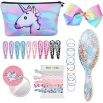 Little Girls Hair Brush Easily Brushed Through Tangles-No Liquid ...