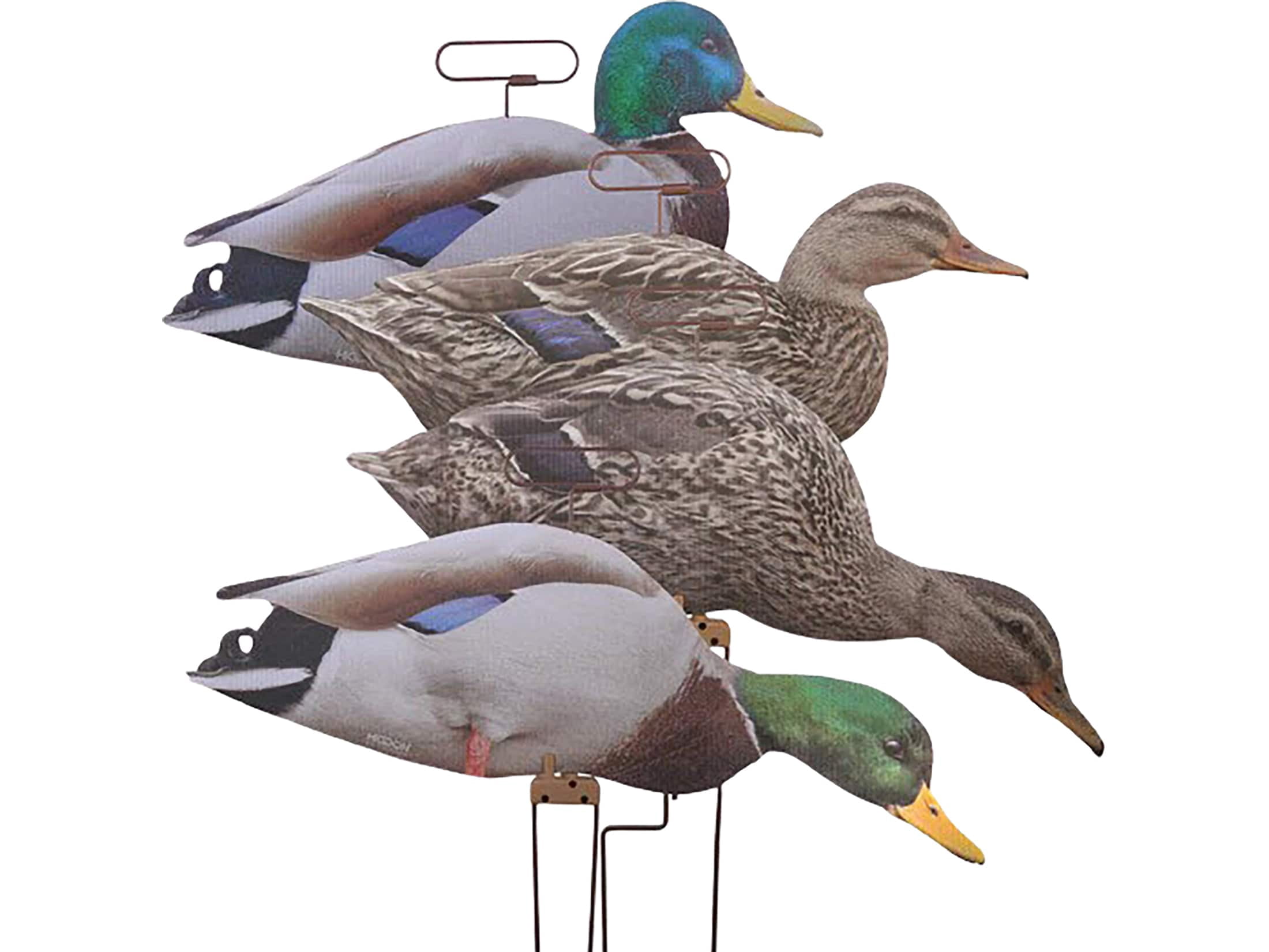 Higdon FLATS Motion Silhouette Mallard Duck Decoys 12PK - Walmart.com