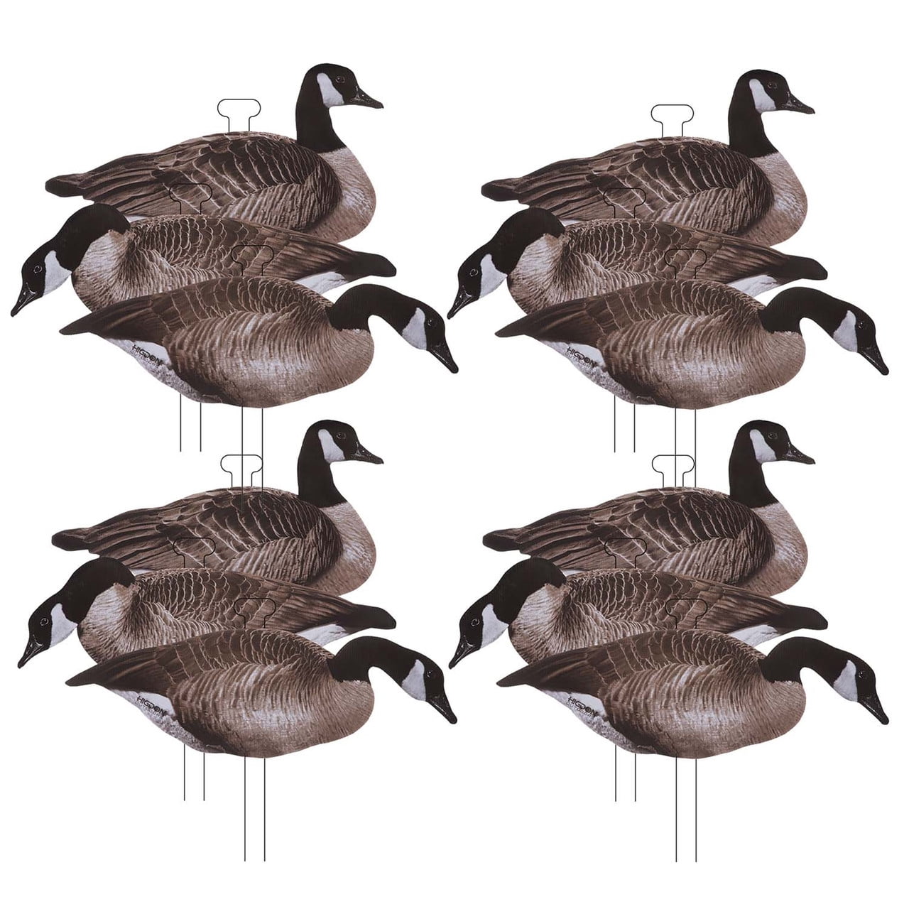 Higdon FLATS Standard Canada Goose Decoys - 12 Pack - Walmart.com