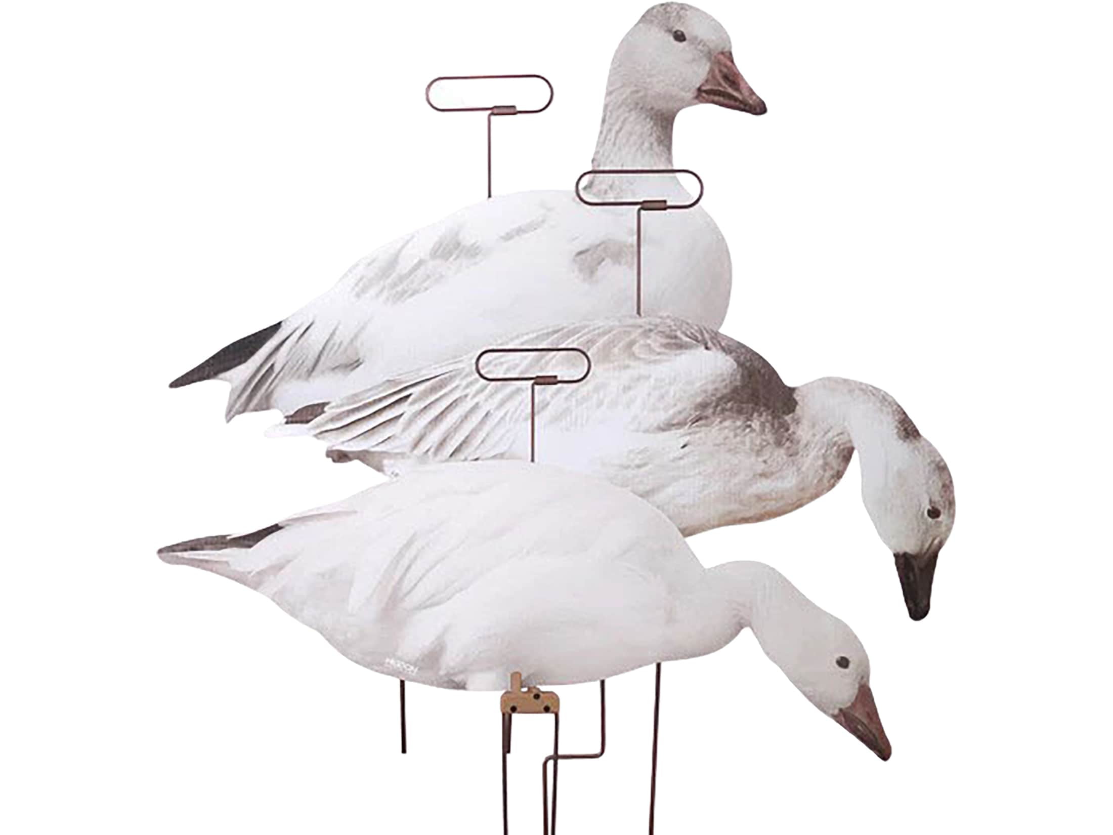 Higdon FLATS Motion Silhouette Snow Goose Decoys 12PK - Walmart.com