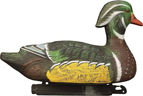 Higdon Outdoors Standard Wood Duck Ultra Realistic Hen & Drake Decoys ...