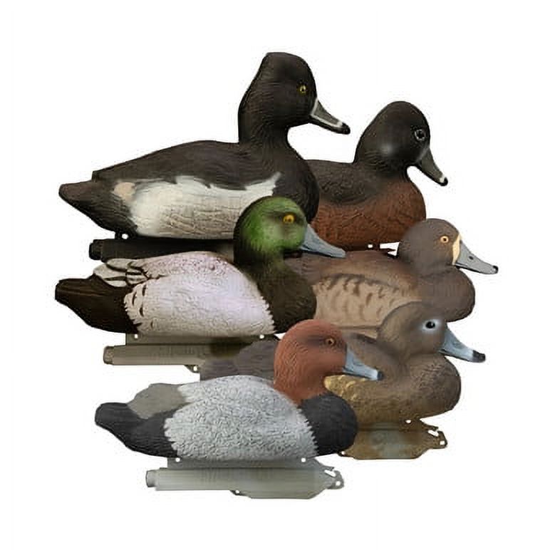 Higdon Standard Diver Foam Filled Duck Decoys, 6 Pack - Walmart.com