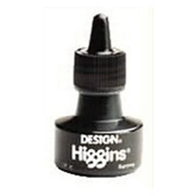 Higgins 44203 Waterproof Black India Ink- 16 Oz. - Walmart.com
