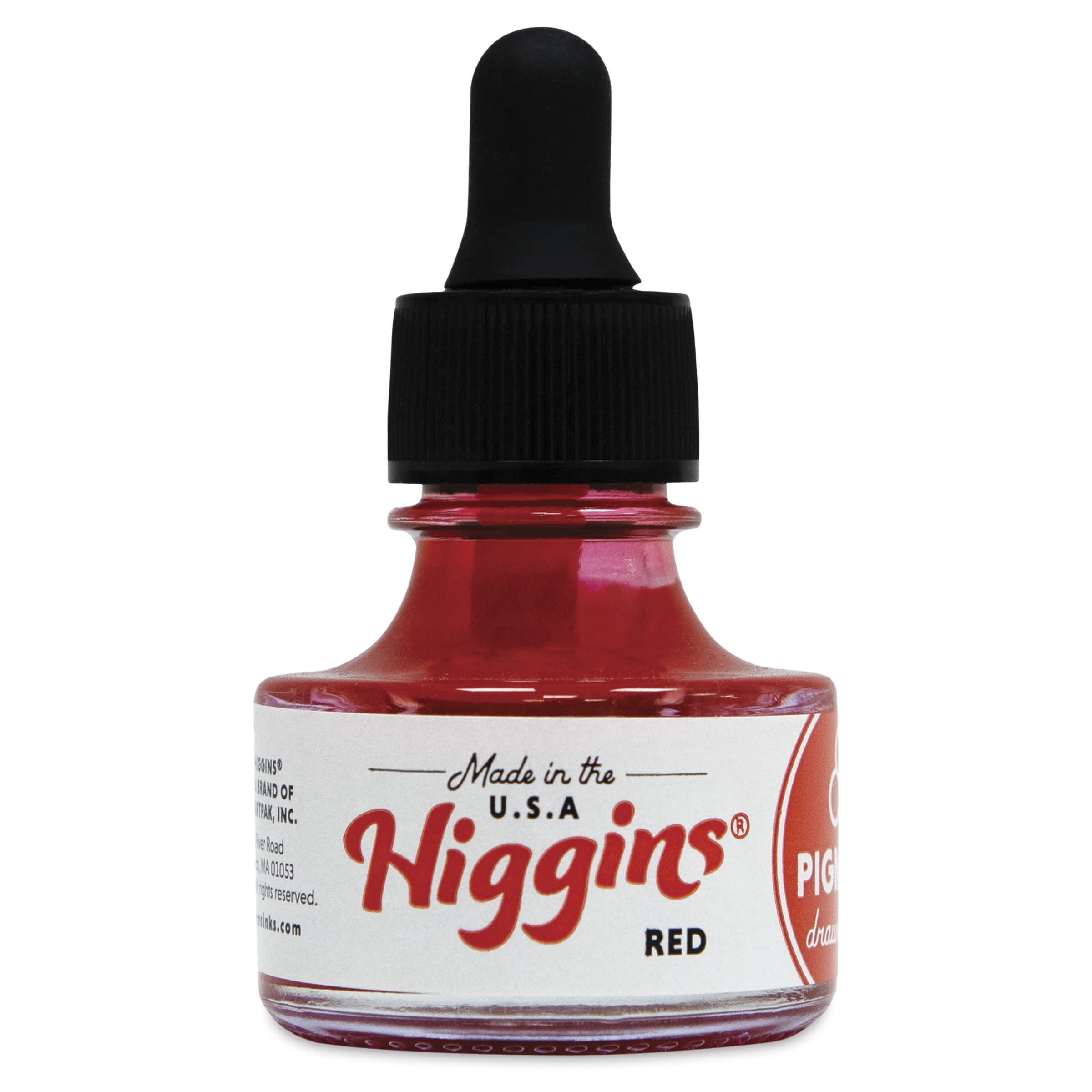 Higgins Drawing Ink - 1 oz, Red - Walmart Business Supplies