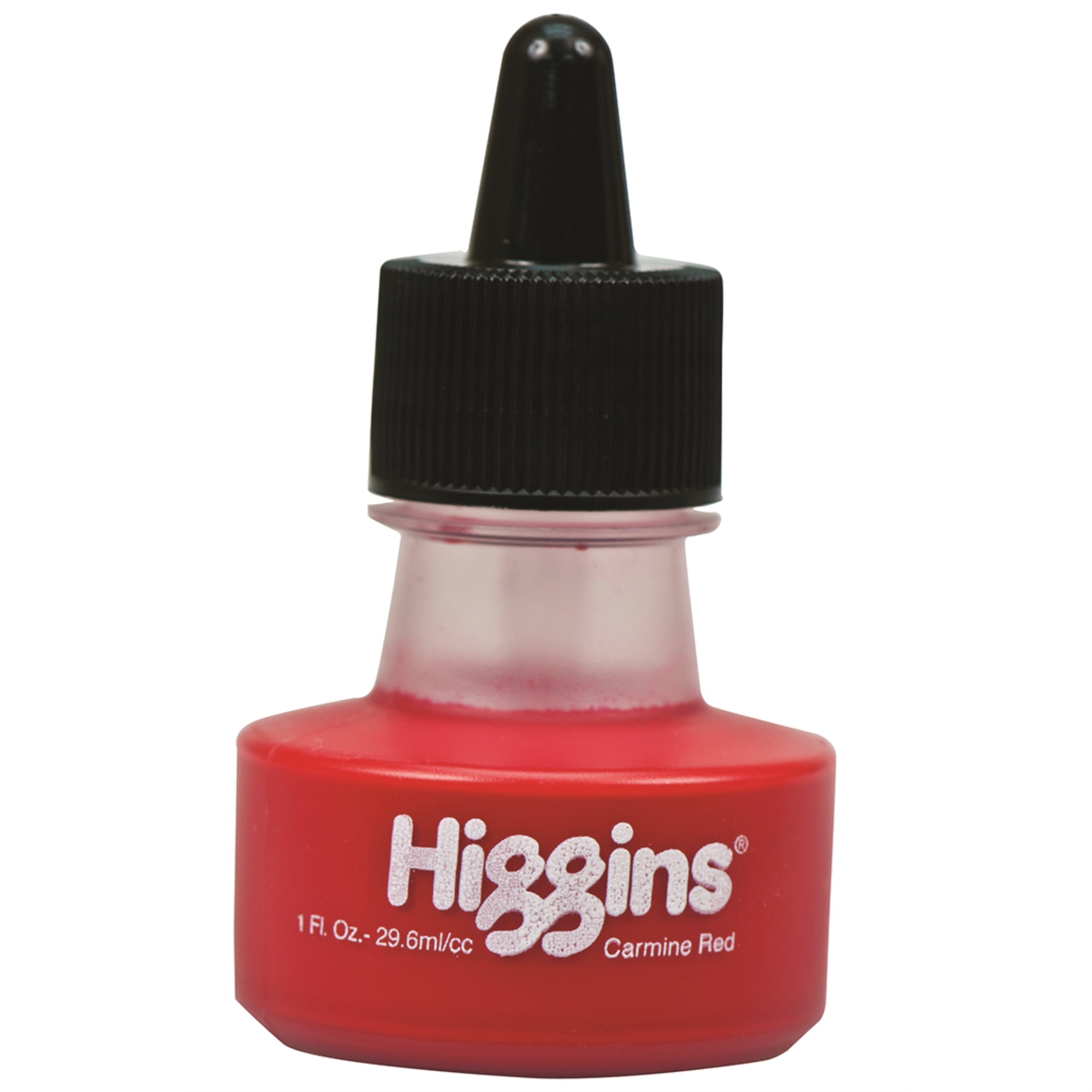 Higgins Dye-Based Drawing Ink - 1 oz, Carmine Red, Non-Waterproof, Dye ...