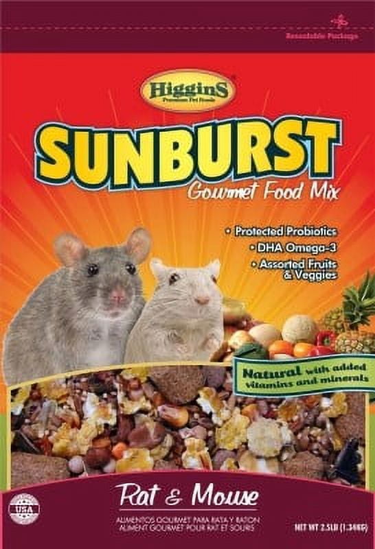 Higgins Sunburst Rat & Mouse Small Animal Food, 2.5 Lb - Walmart.com