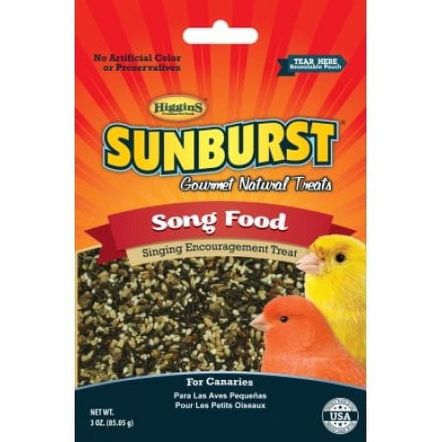 Higgins Sunburst Song Food Canary Bird Treat, 3 Oz - Walmart.com
