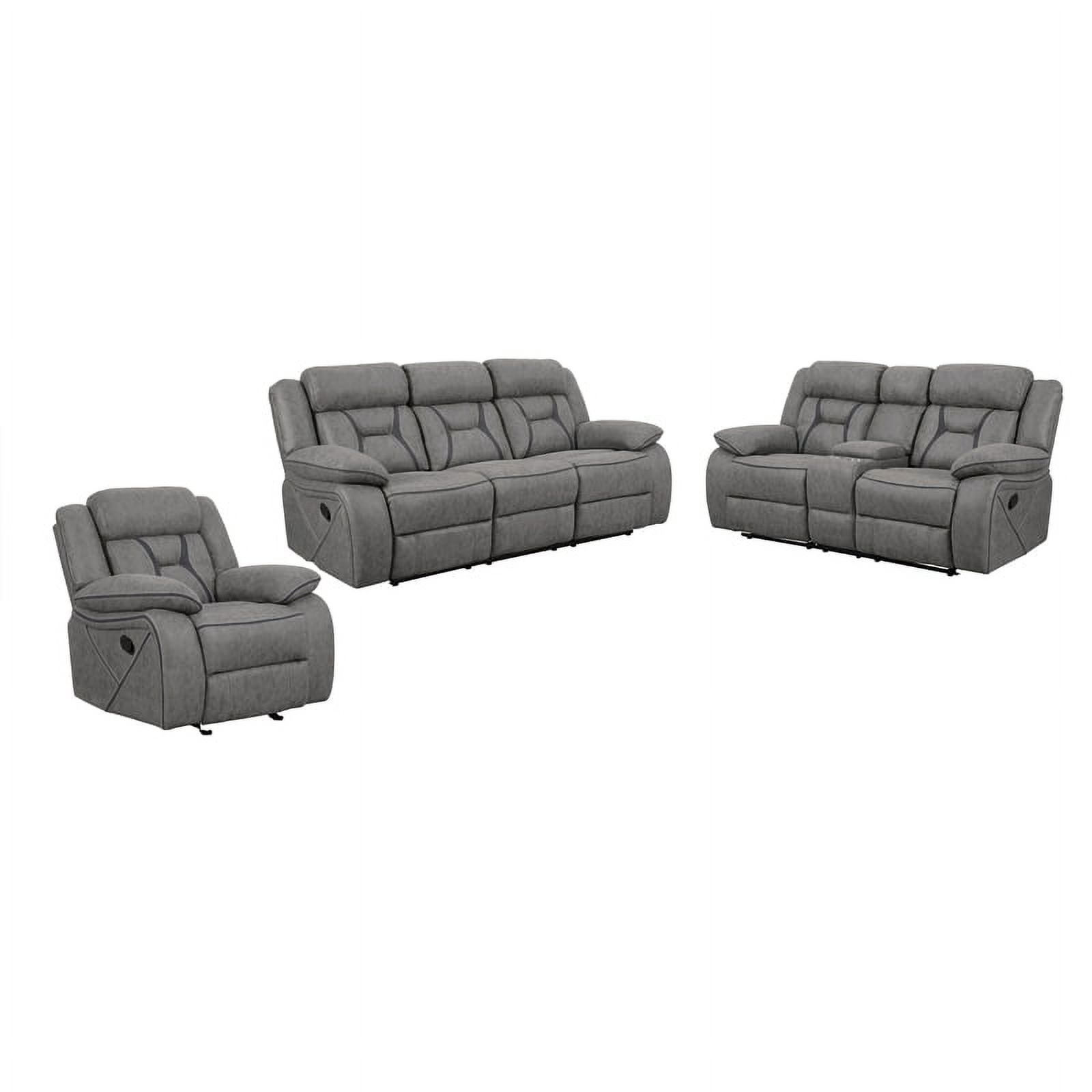Higgins Upholstered Tufted Living Room Set - Walmart.com