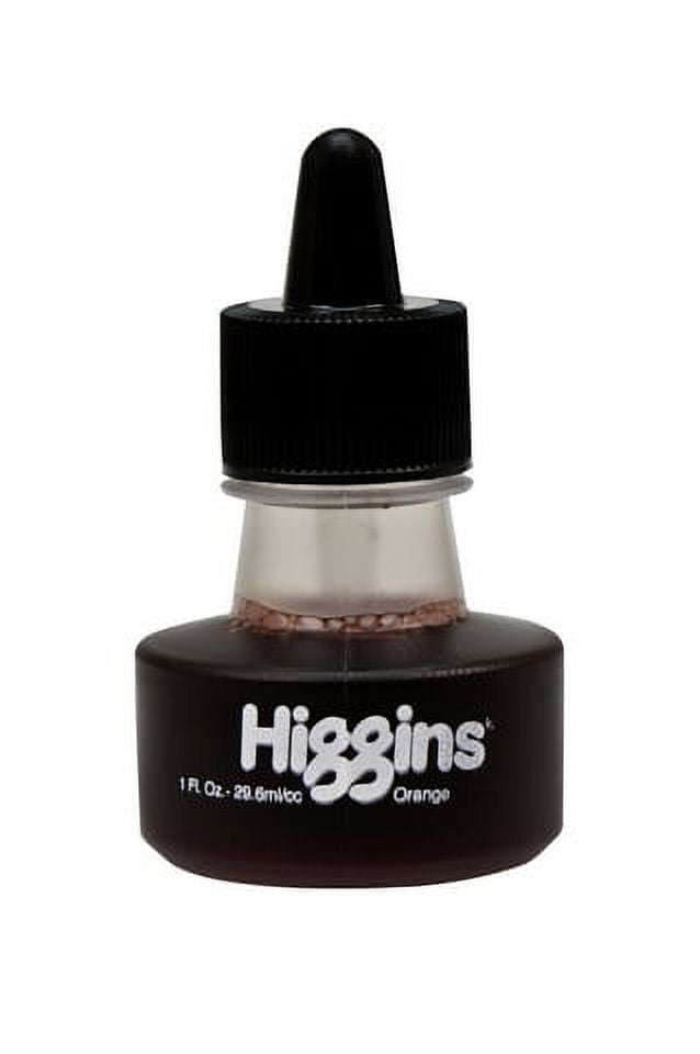 Higgins Waterproof Color Drawing Ink Orange - Walmart.com