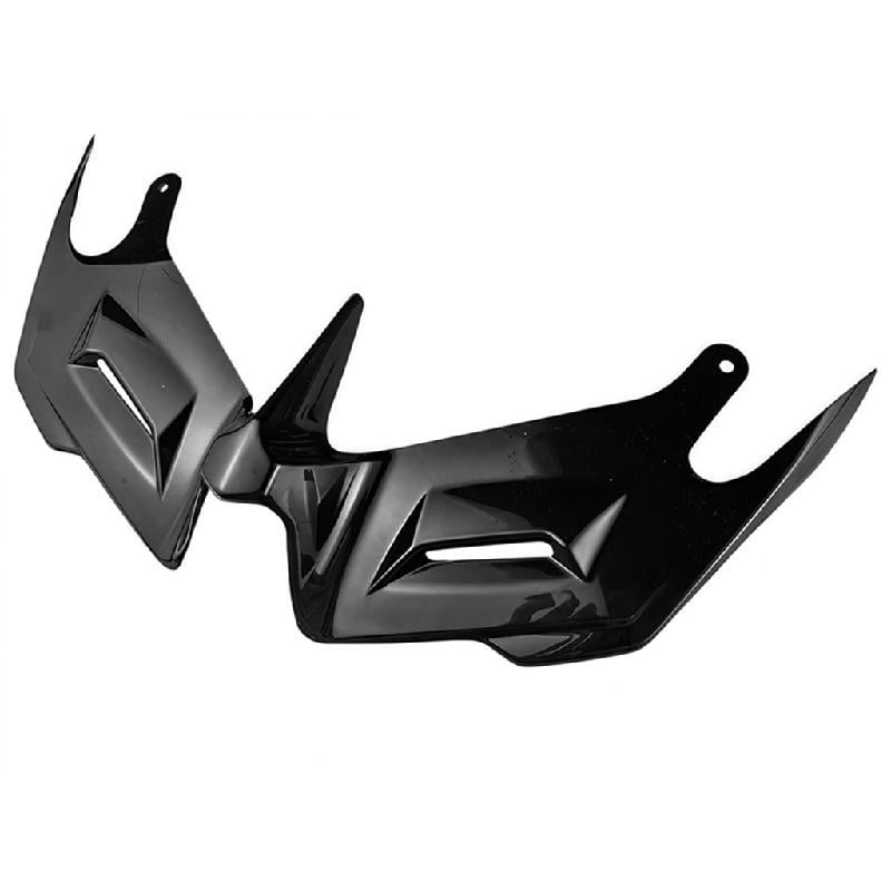 High ABS Motorcycle Front Cowl With Carbon Fiber Wing Design Enhanced ...